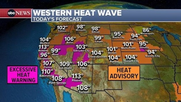 Historic heat waves leave more than 100 million Americans under heat alerts – Connect FM | Local ...